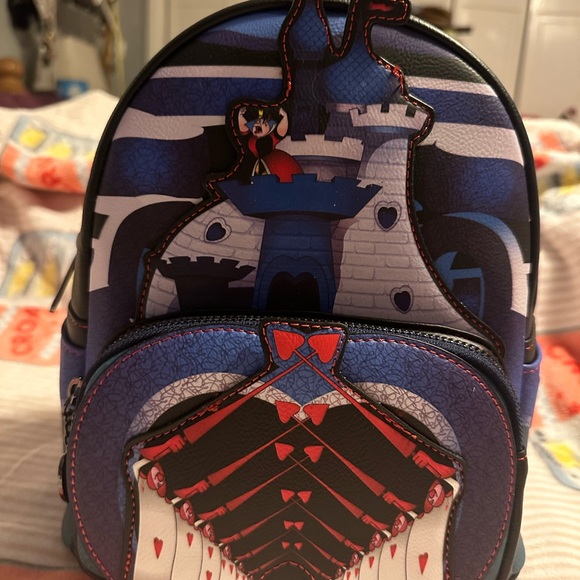 Loungefly | Bags | Loungefly Disney Queen Of Hearts Cosplay Mini ...